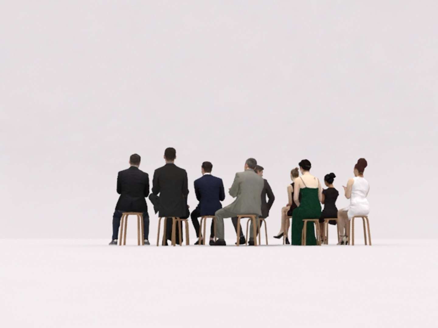 Scanned People Casual 3D Model - TurboSquid 1463465