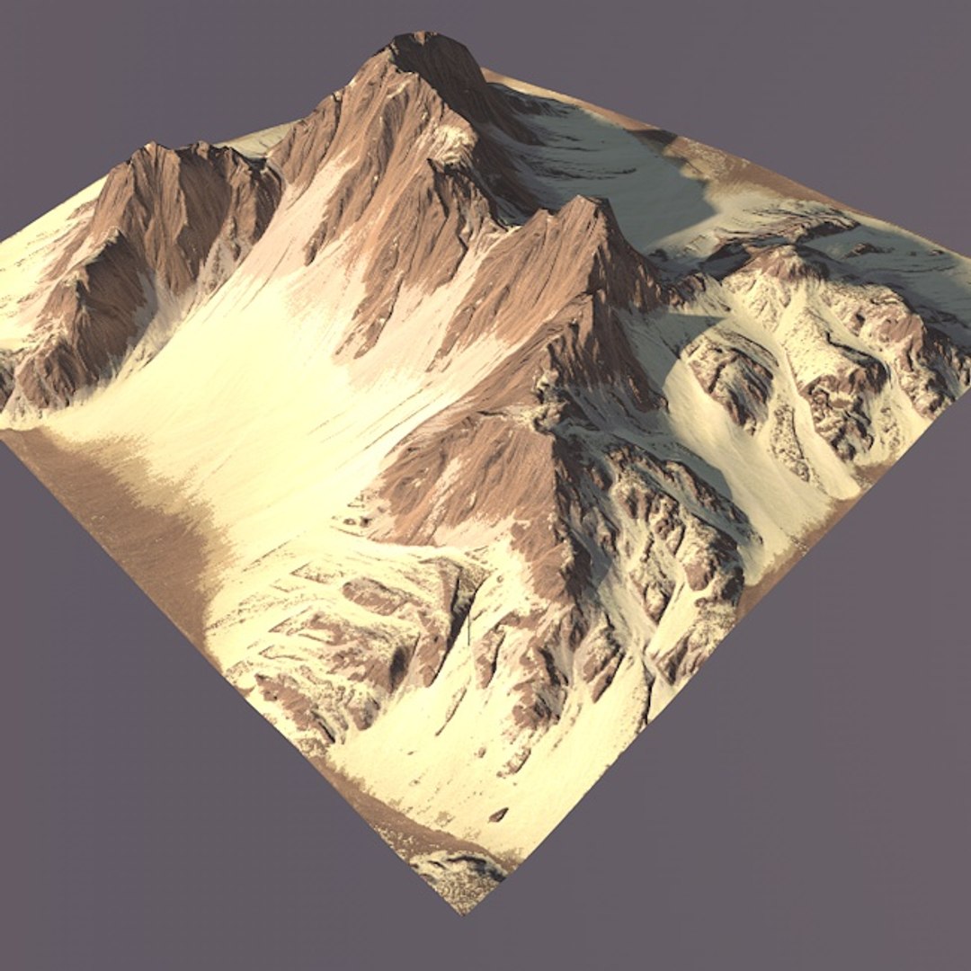 Maya Mountain Maps Terrain