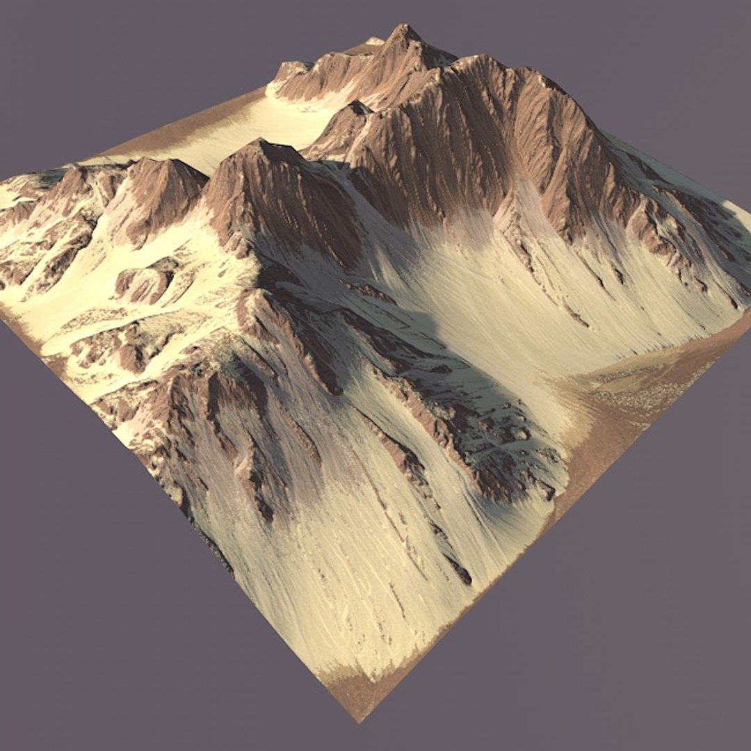 Maya Mountain Maps Terrain