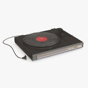 3D Turntable Vinyl Models - Browse & Download Formats - TurboSquid