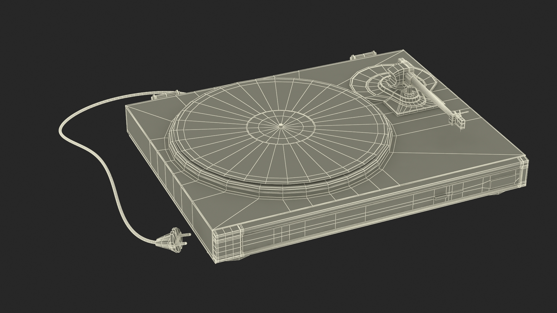 3D Vinyl Retro Record Player - TurboSquid 2065191