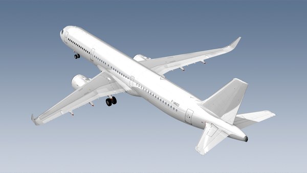 A321neo Generic White 3D - TurboSquid 1879492