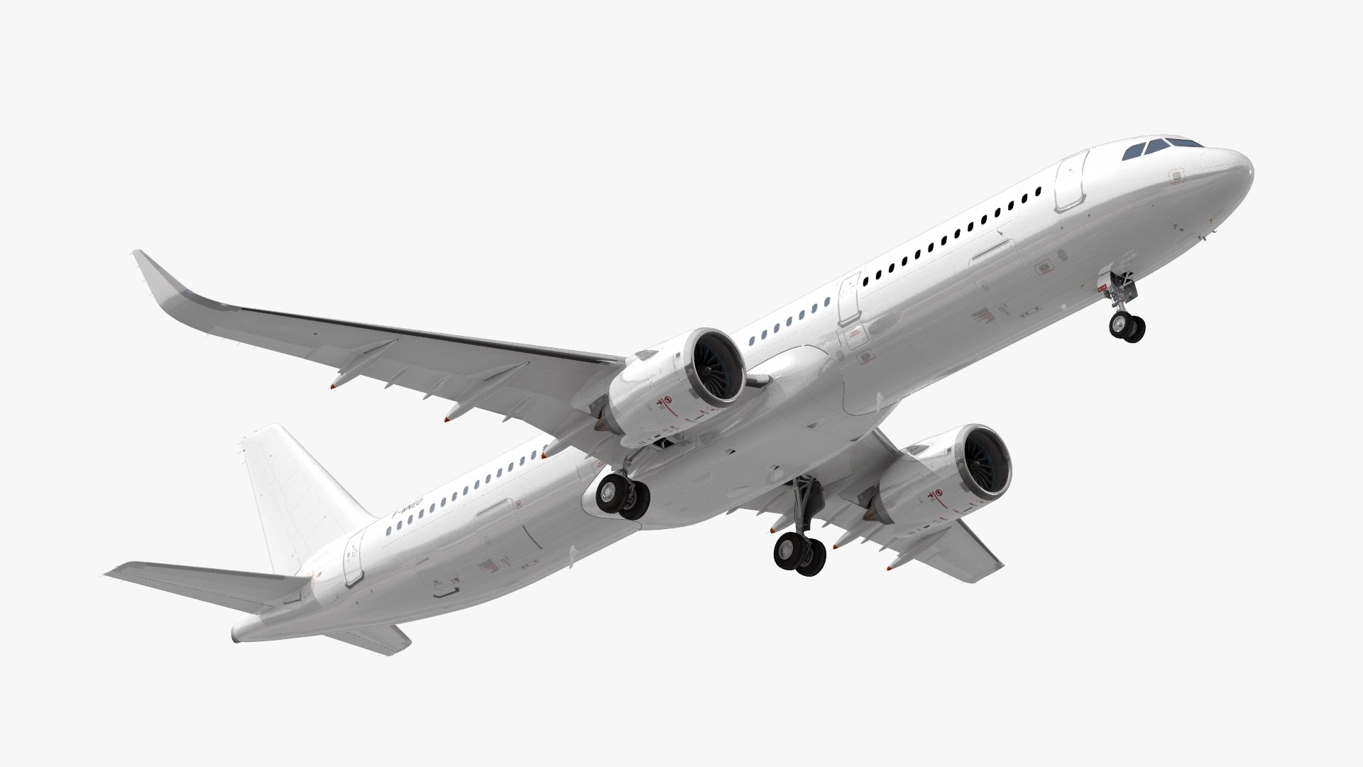 A321neo Generic White 3D - TurboSquid 1879492