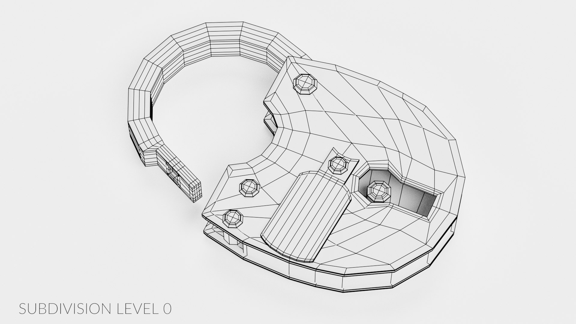 3D Rusty Padlock - TurboSquid 1492040