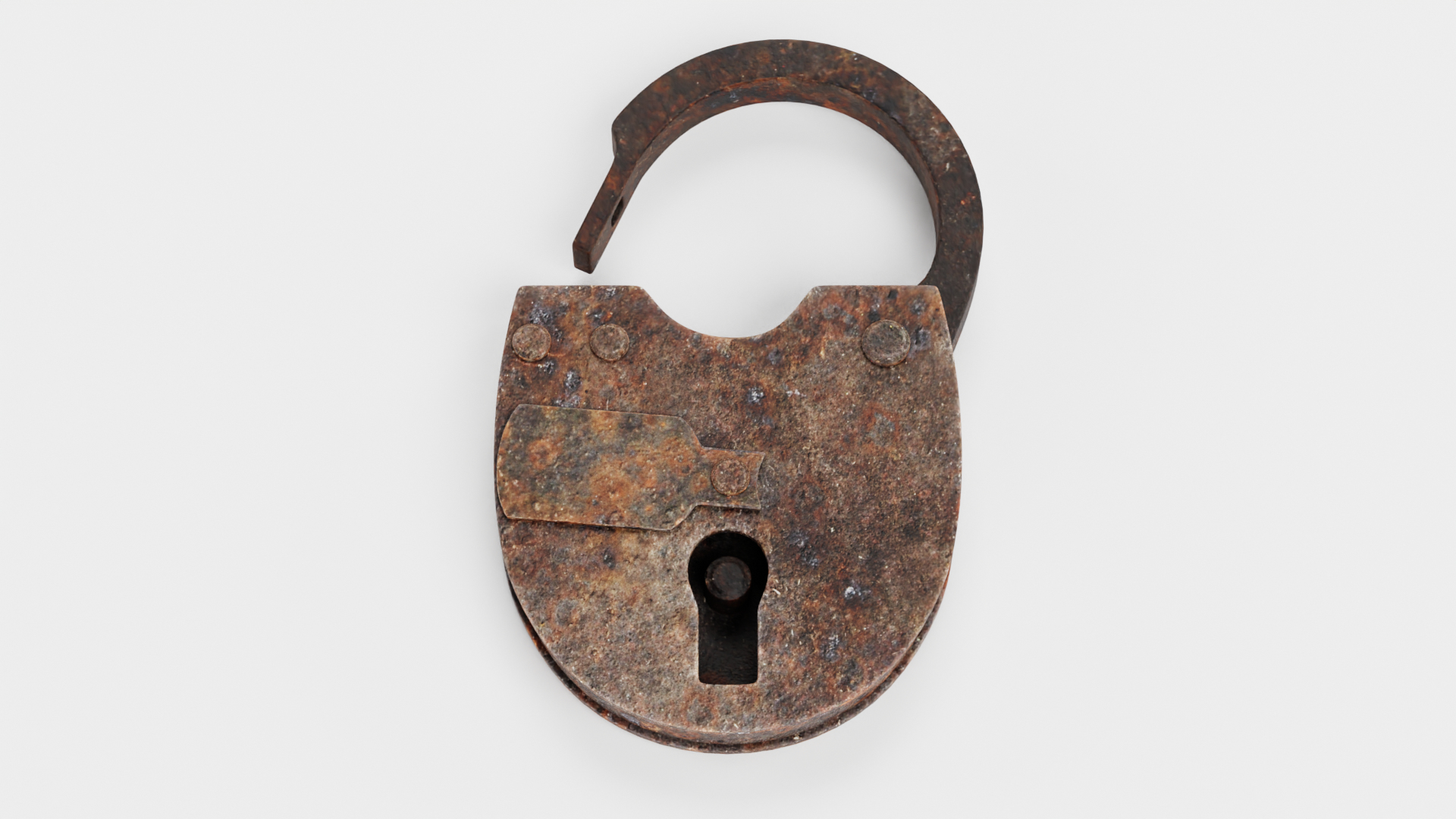 3D Rusty Padlock - TurboSquid 1492040