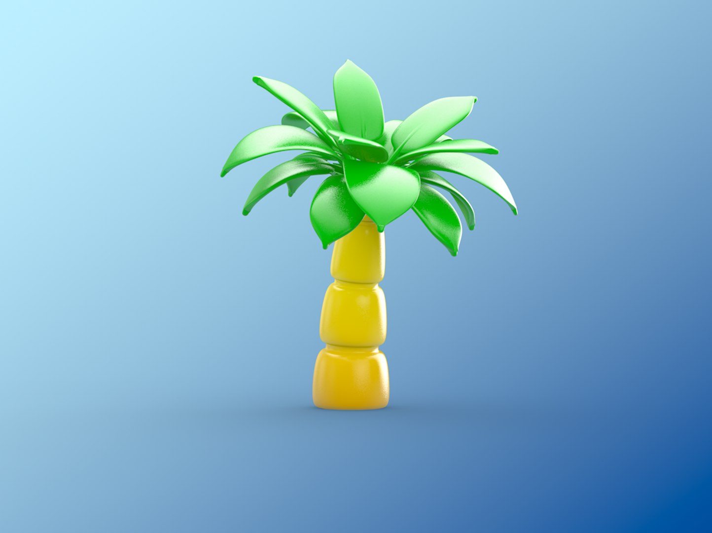 3ds Inflatable Palm Tree