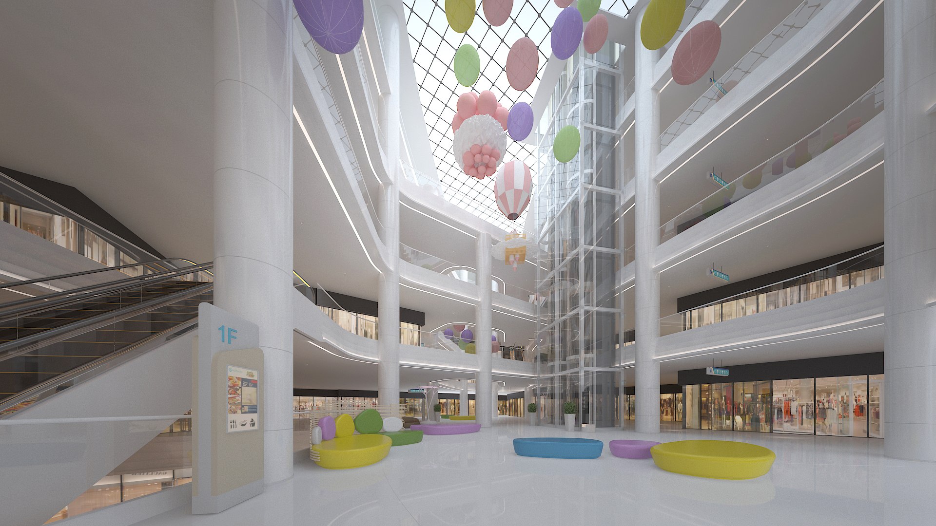 3D Shopping Mall 22 - TurboSquid 1898505