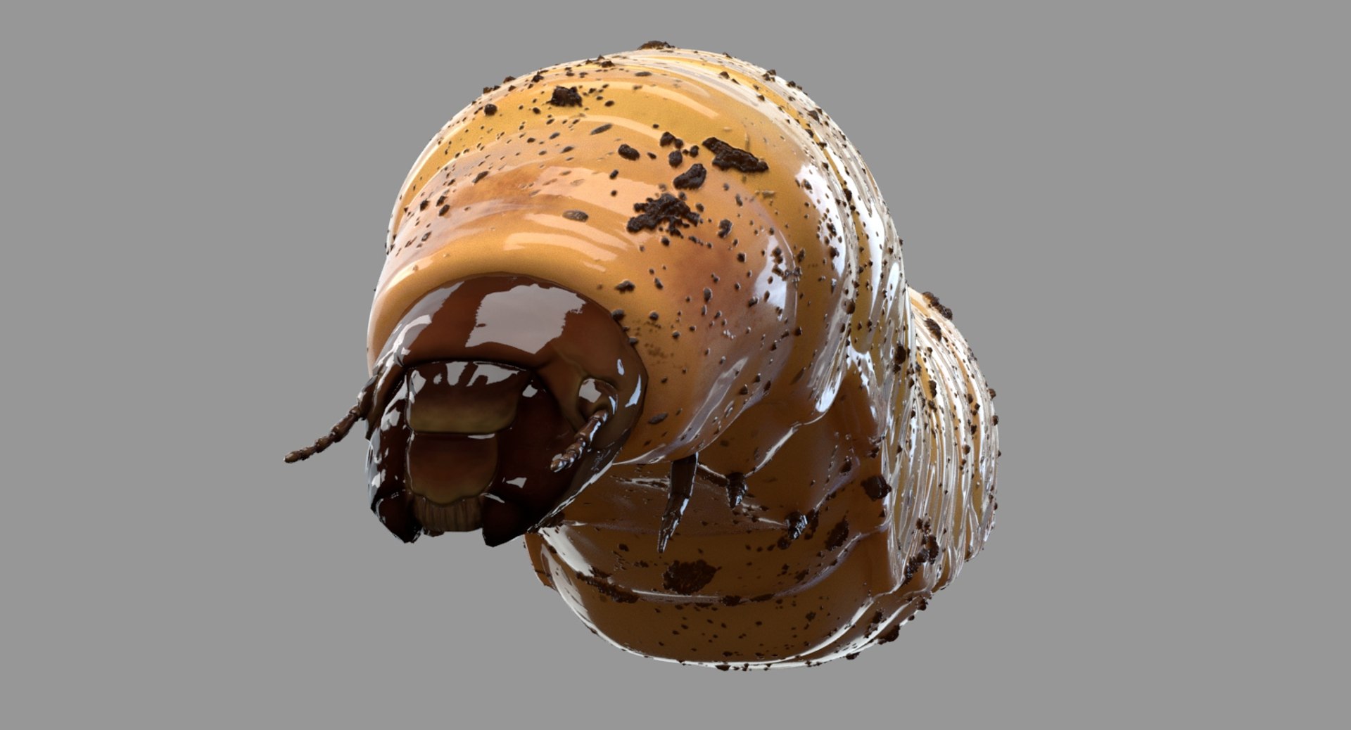 3D realistic maggot rig model - TurboSquid 1509209