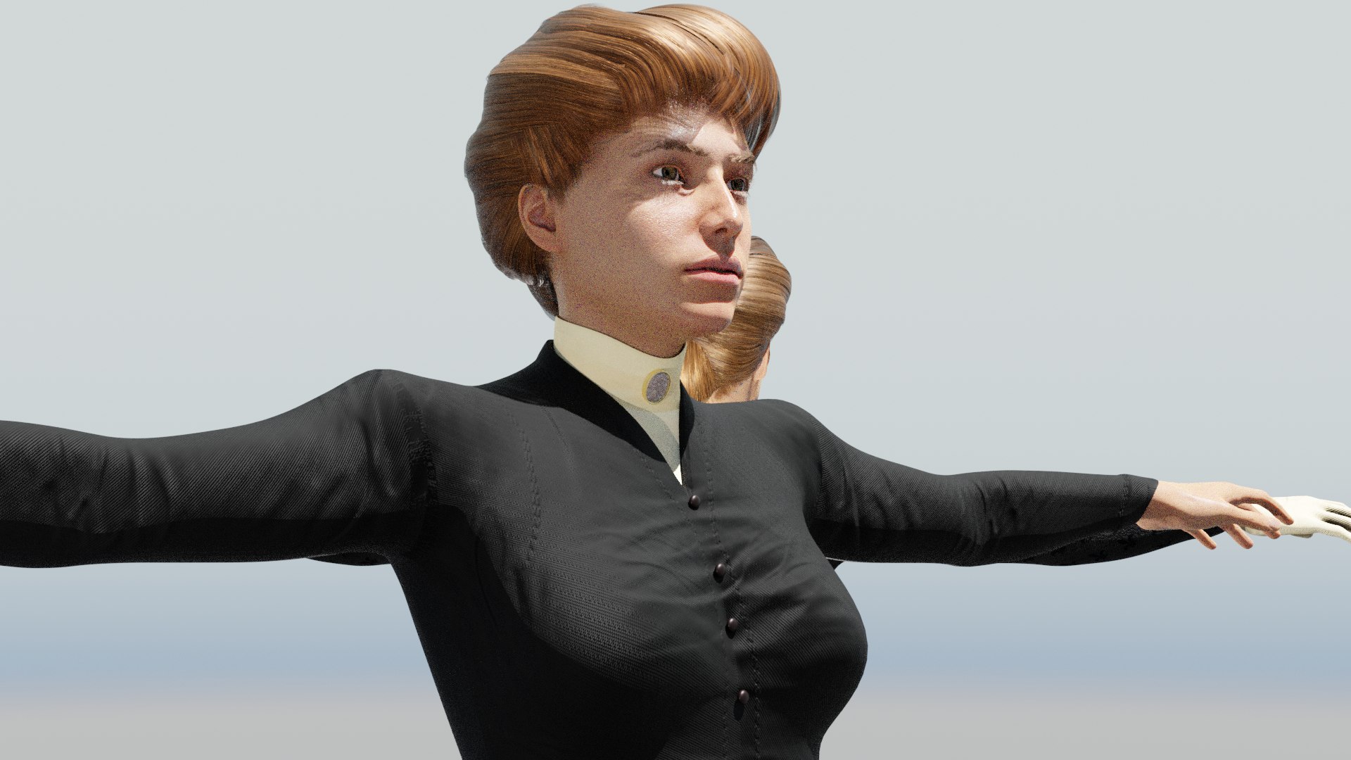 Victorian Female 01 - STATIC - One Model 3 Versions 3D - TurboSquid 2094723
