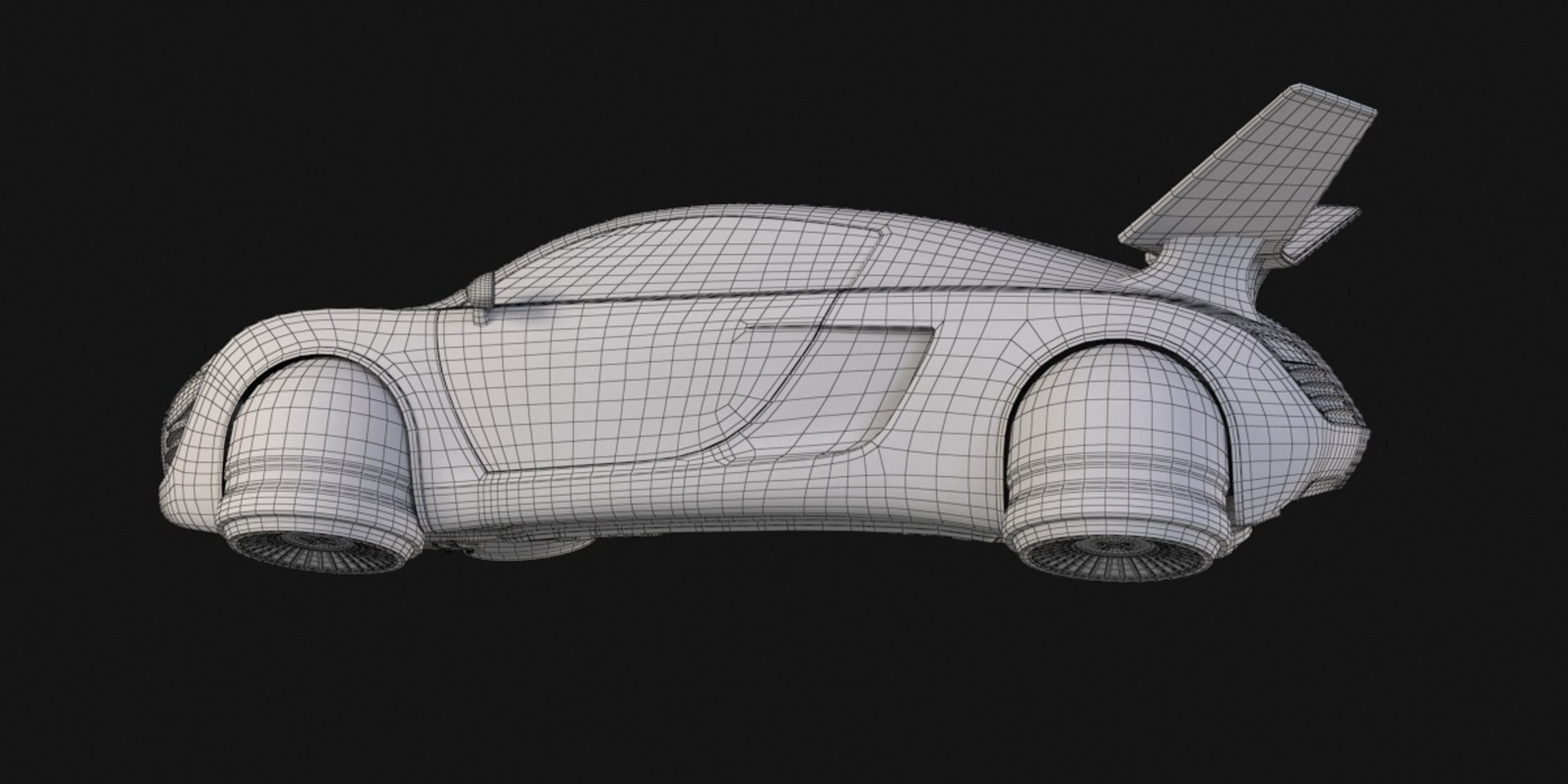 3D Sci-fi Hover Car - TurboSquid 1501035