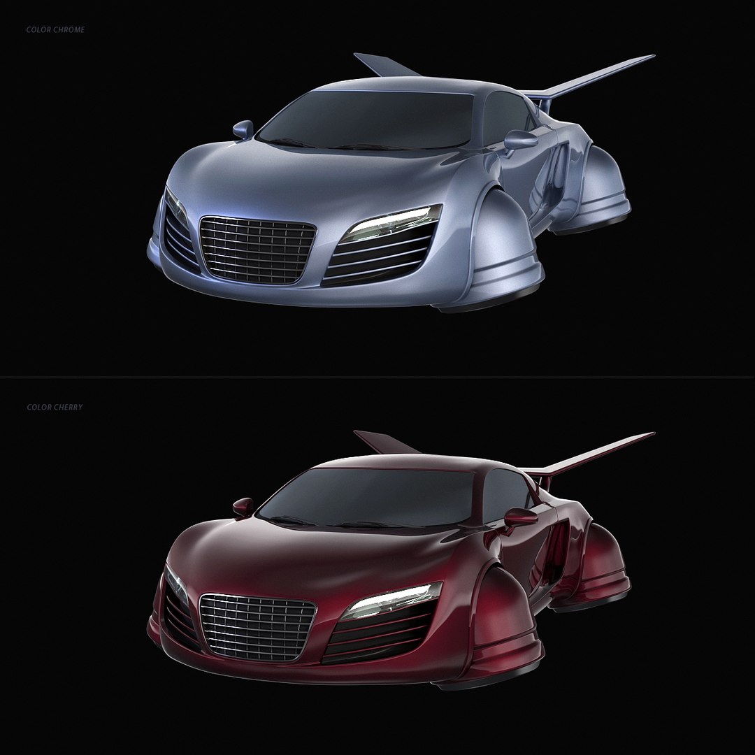 3D Sci-fi Hover Car - TurboSquid 1501035