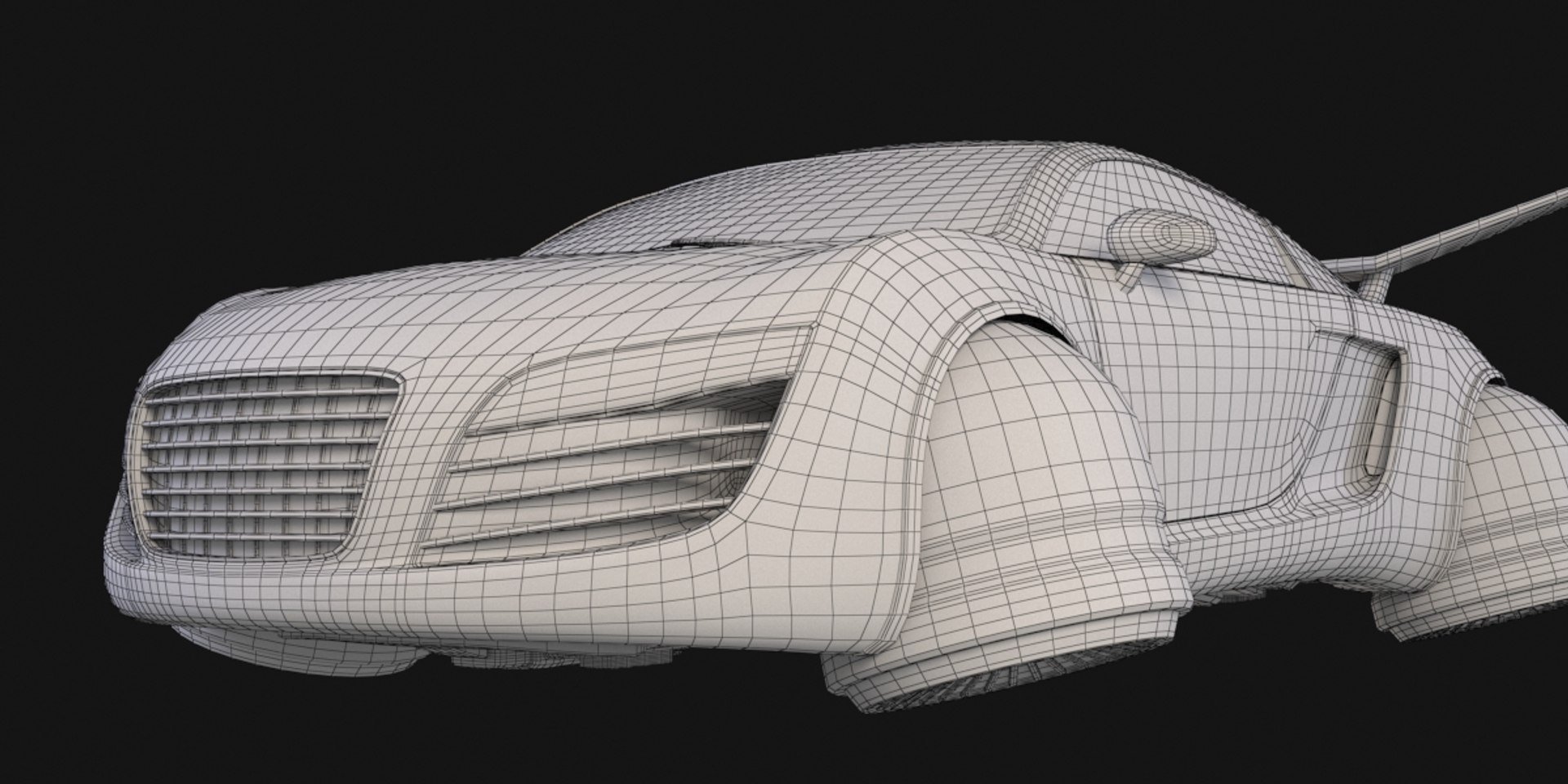 3D Sci-fi Hover Car - TurboSquid 1501035
