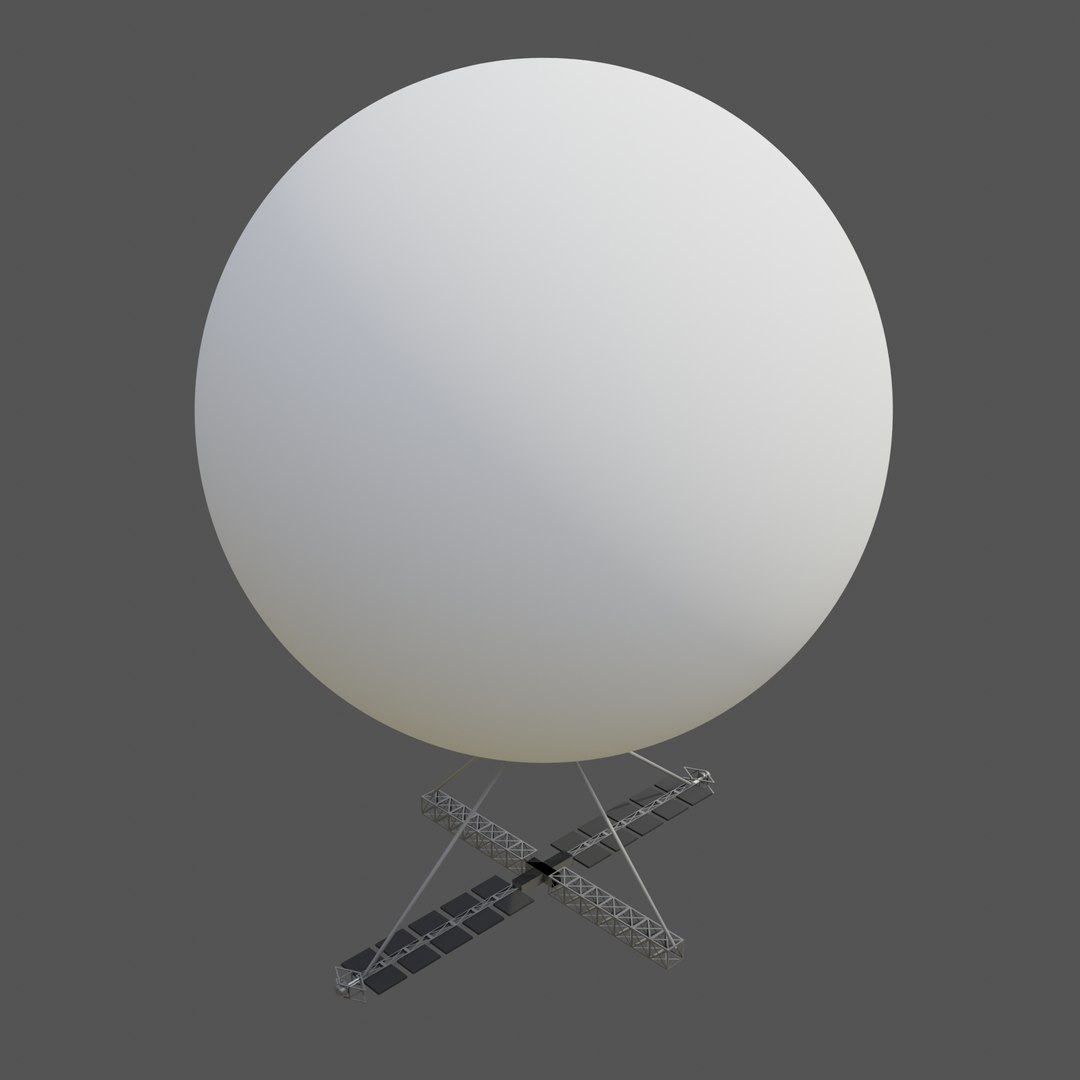 Chinese Spy Balloon 3D Model - TurboSquid 2278678