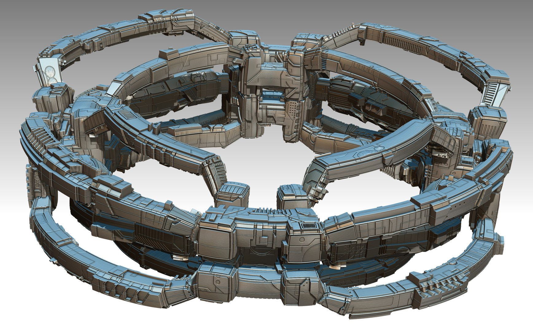 Space equipment node 00141 3D model - TurboSquid 1896147