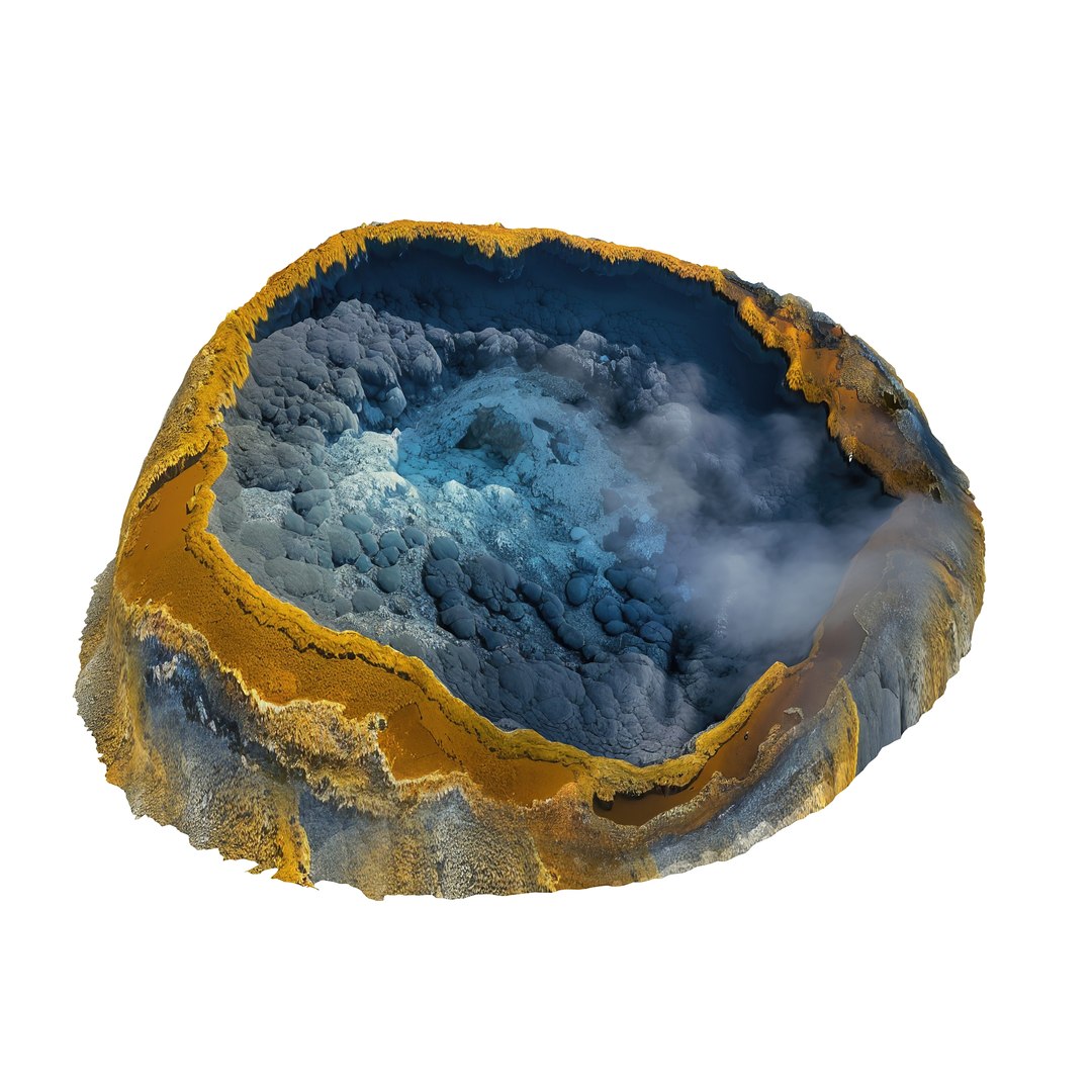 Water geysers Pack 4 3D - TurboSquid 2171748