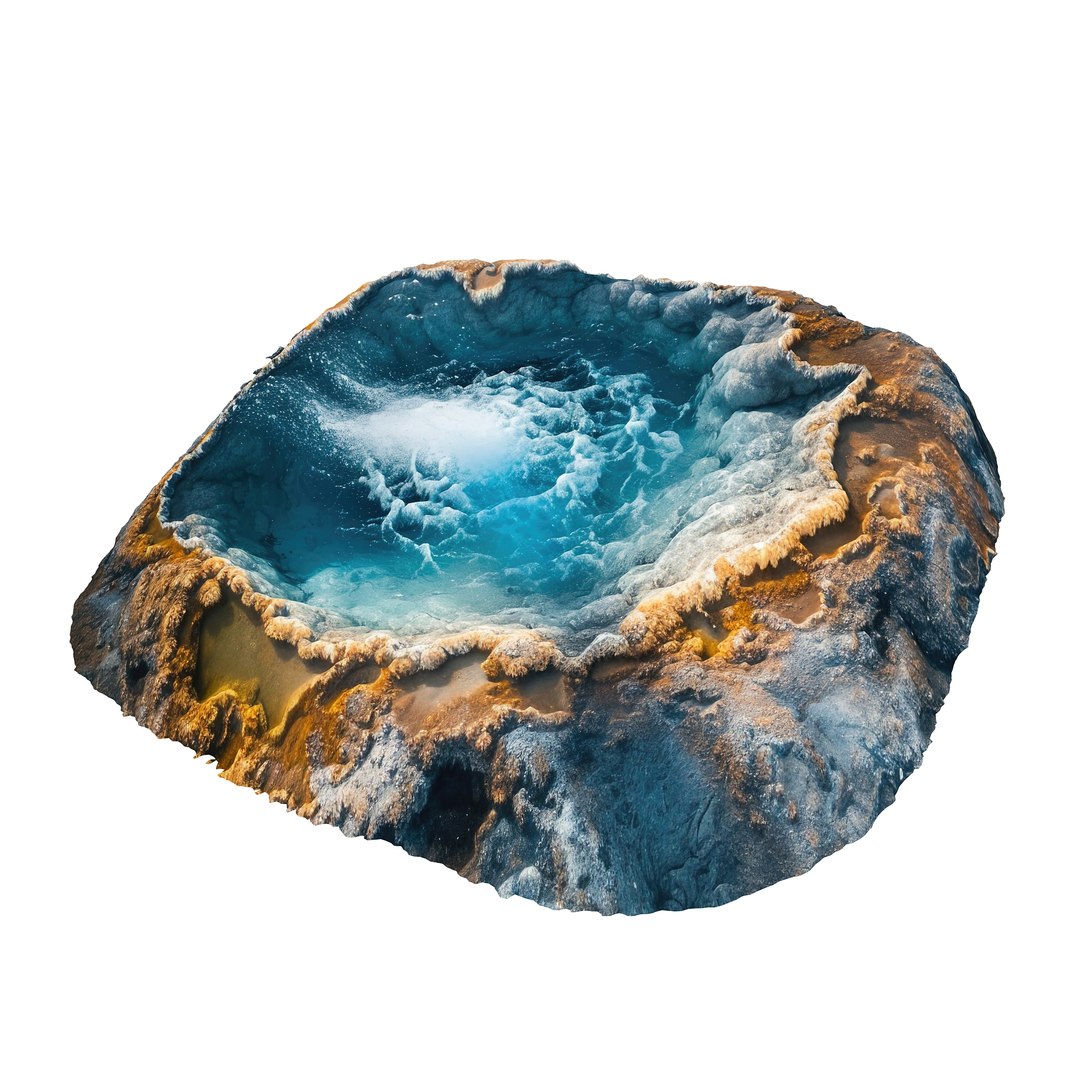 Water geysers Pack 4 3D - TurboSquid 2171748