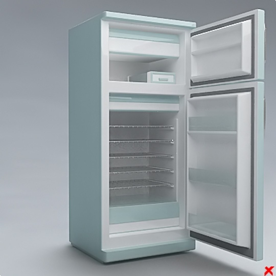 Refrigerator 3d Model