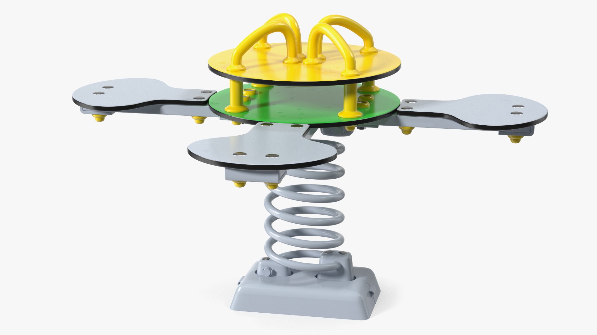 3D Playground Flower Springer Model - TurboSquid 2073159
