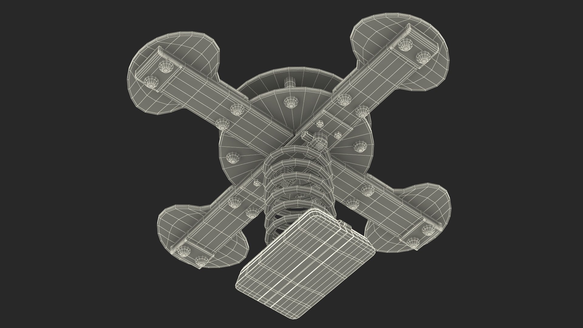 3D Playground Flower Springer Model - TurboSquid 2073159