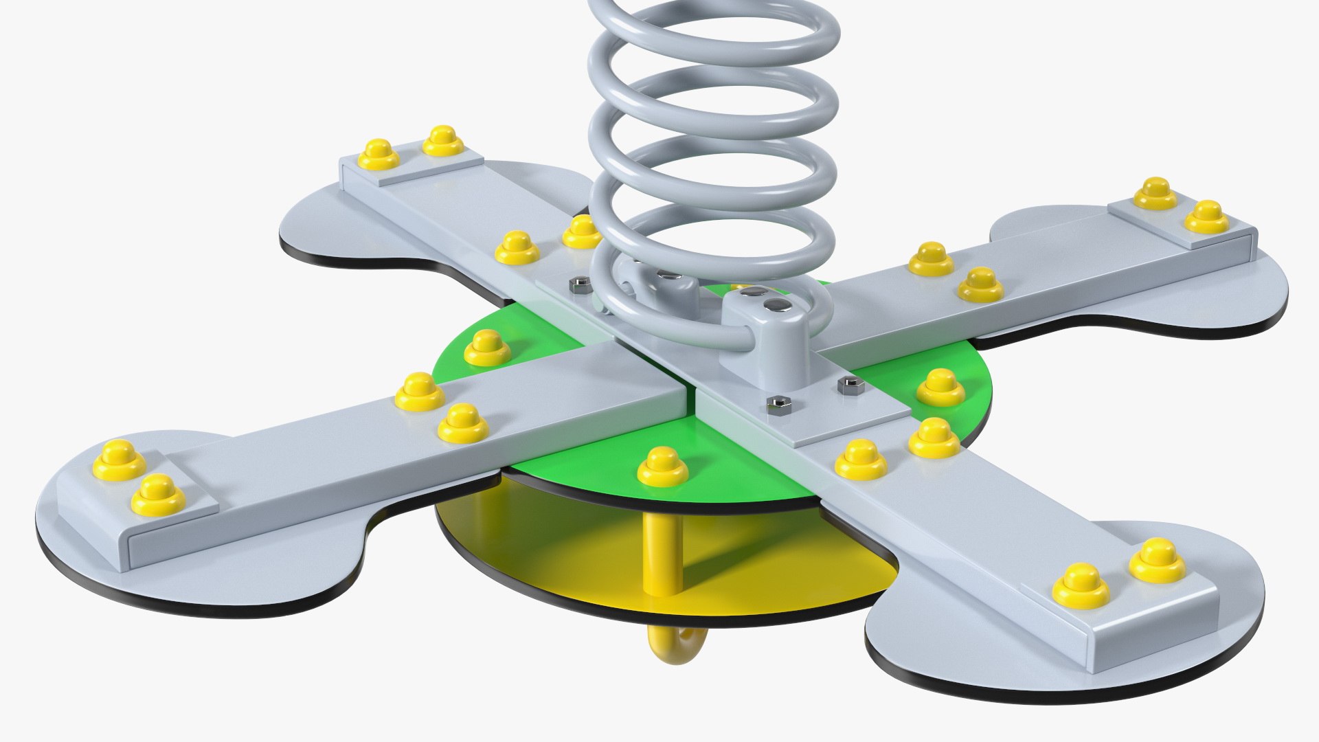 3D Playground Flower Springer Model - TurboSquid 2073159
