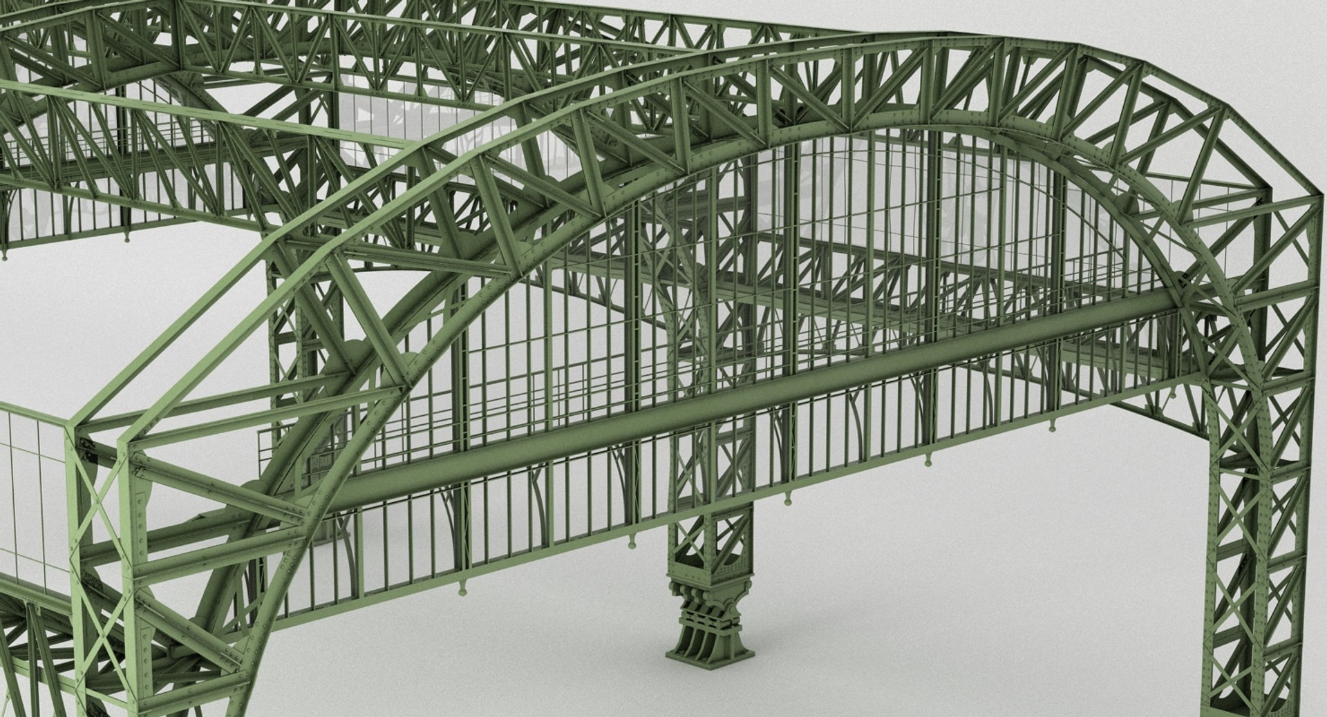 3D Steel Structure - TurboSquid 1287120