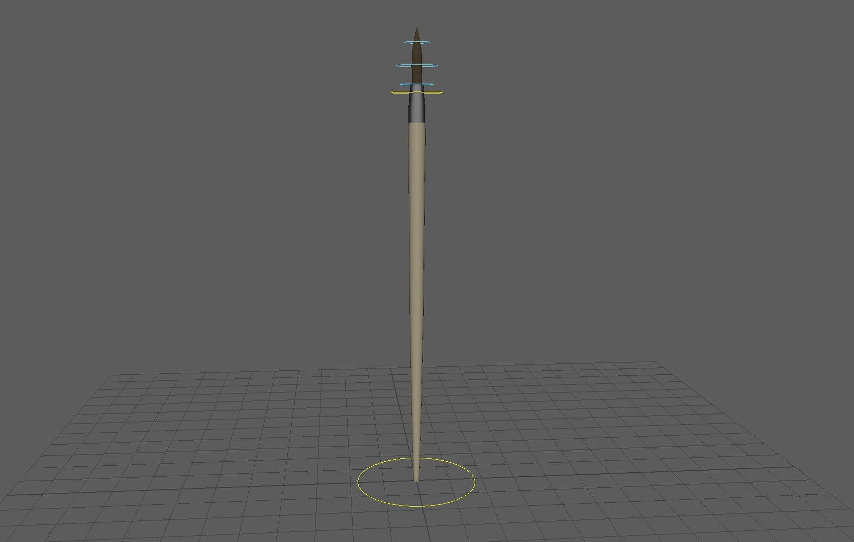 Paint Brush Rigged Prop Model - TurboSquid 1417737