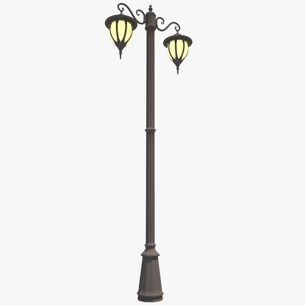 Street light 3D model - TurboSquid 1507106