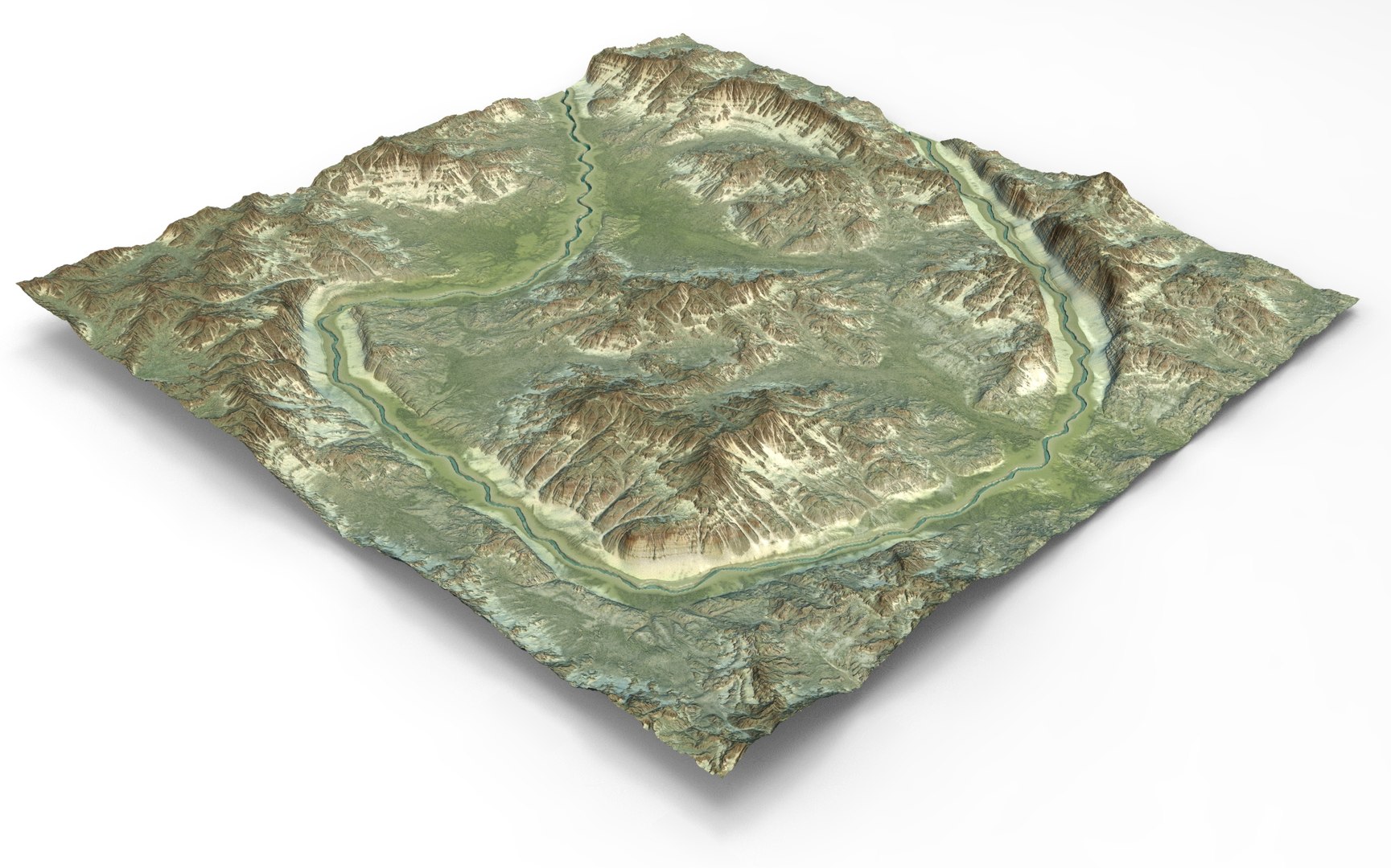 3D Games Terrain - TurboSquid 1476586