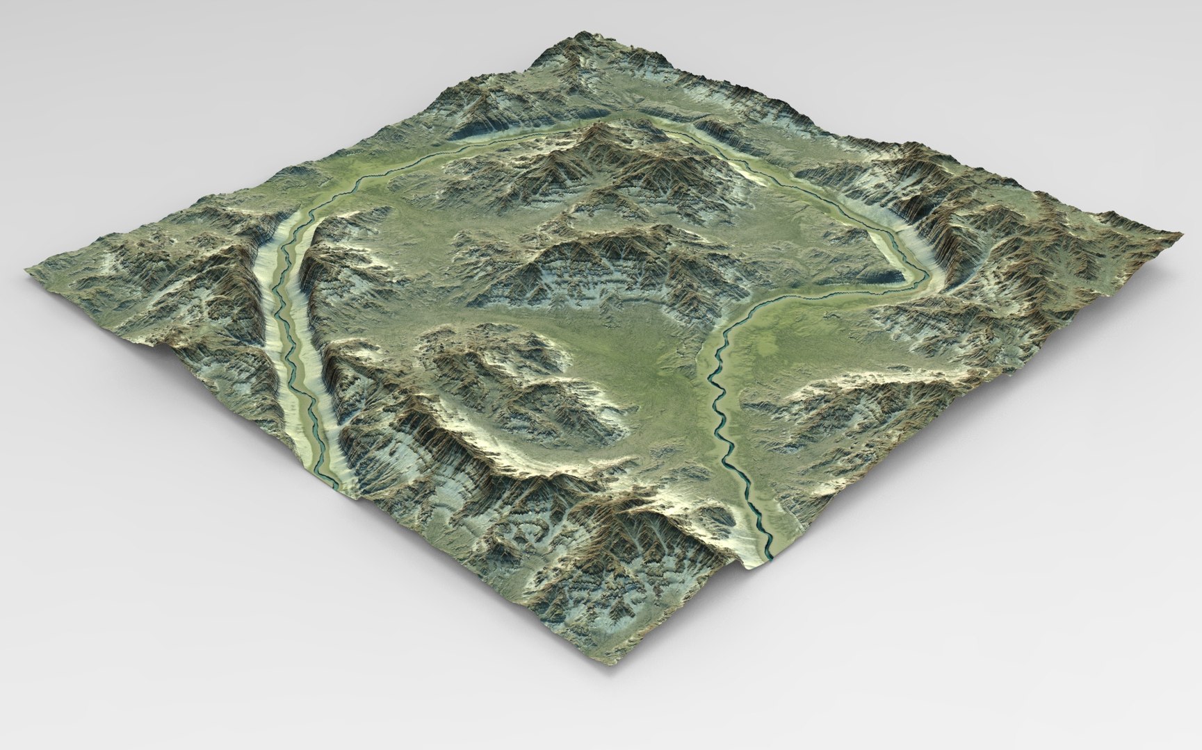 3D Games Terrain - TurboSquid 1476586