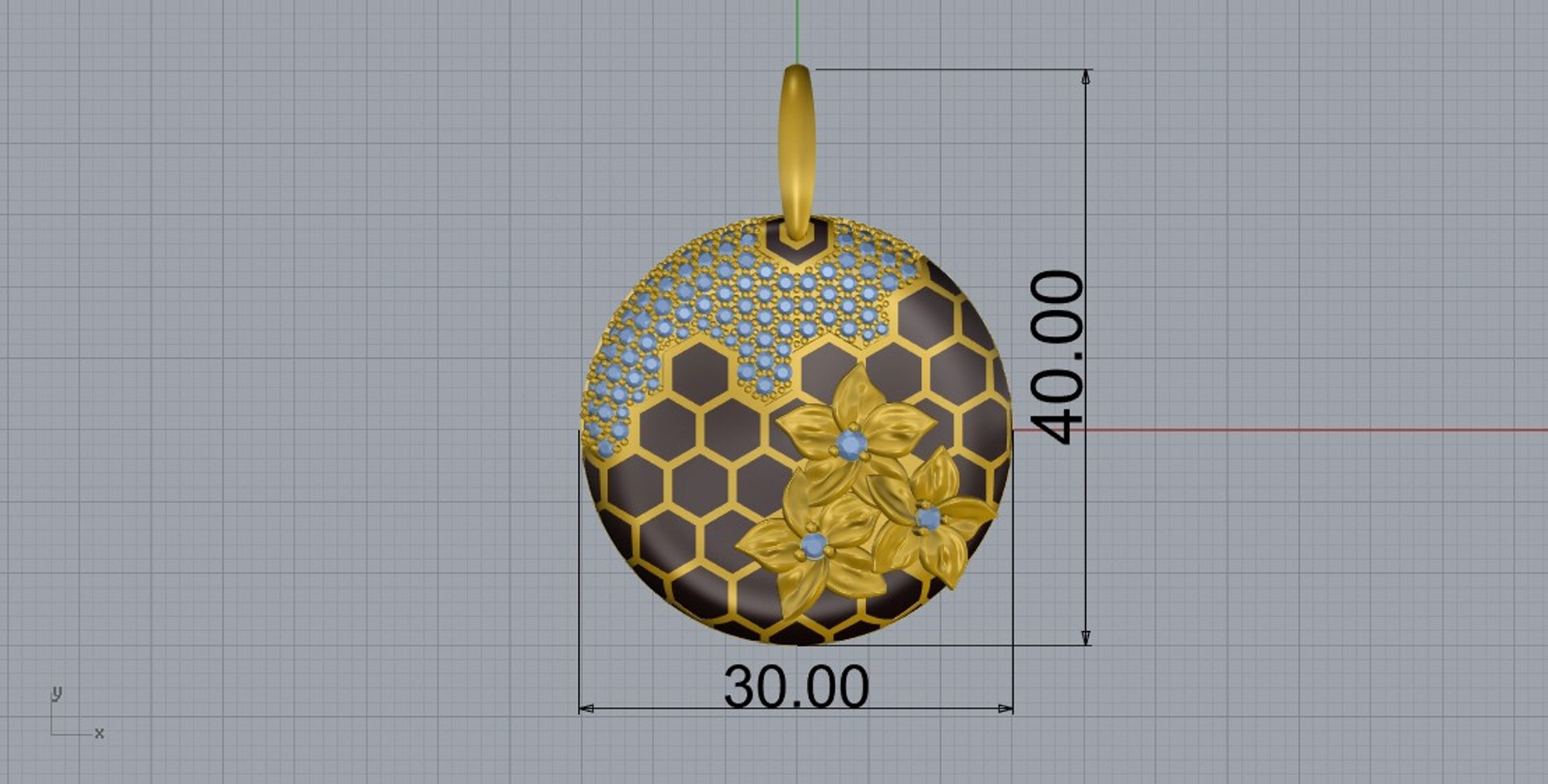 Beehive Pendant model - TurboSquid 1994006