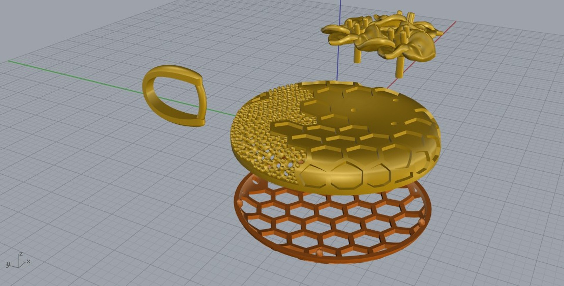 Beehive Pendant model - TurboSquid 1994006