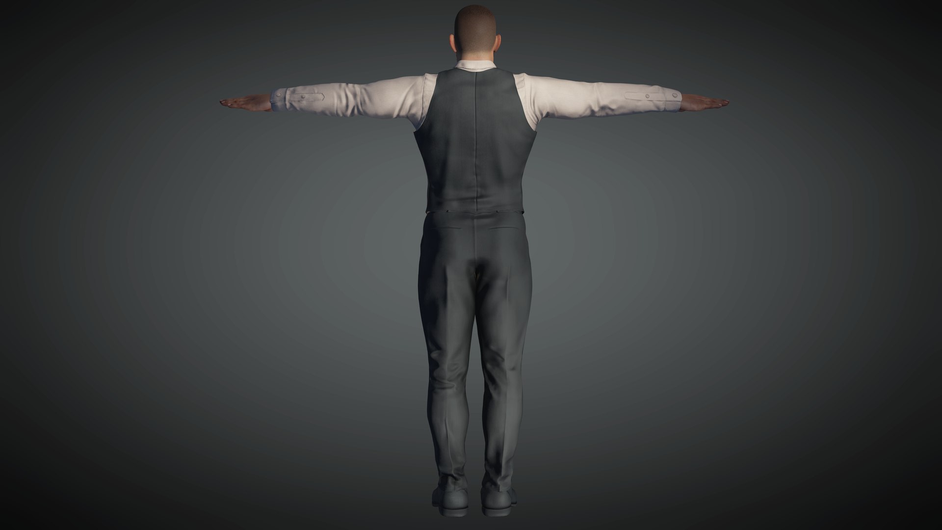 Realistic Business Man Joe 3D - TurboSquid 2009647