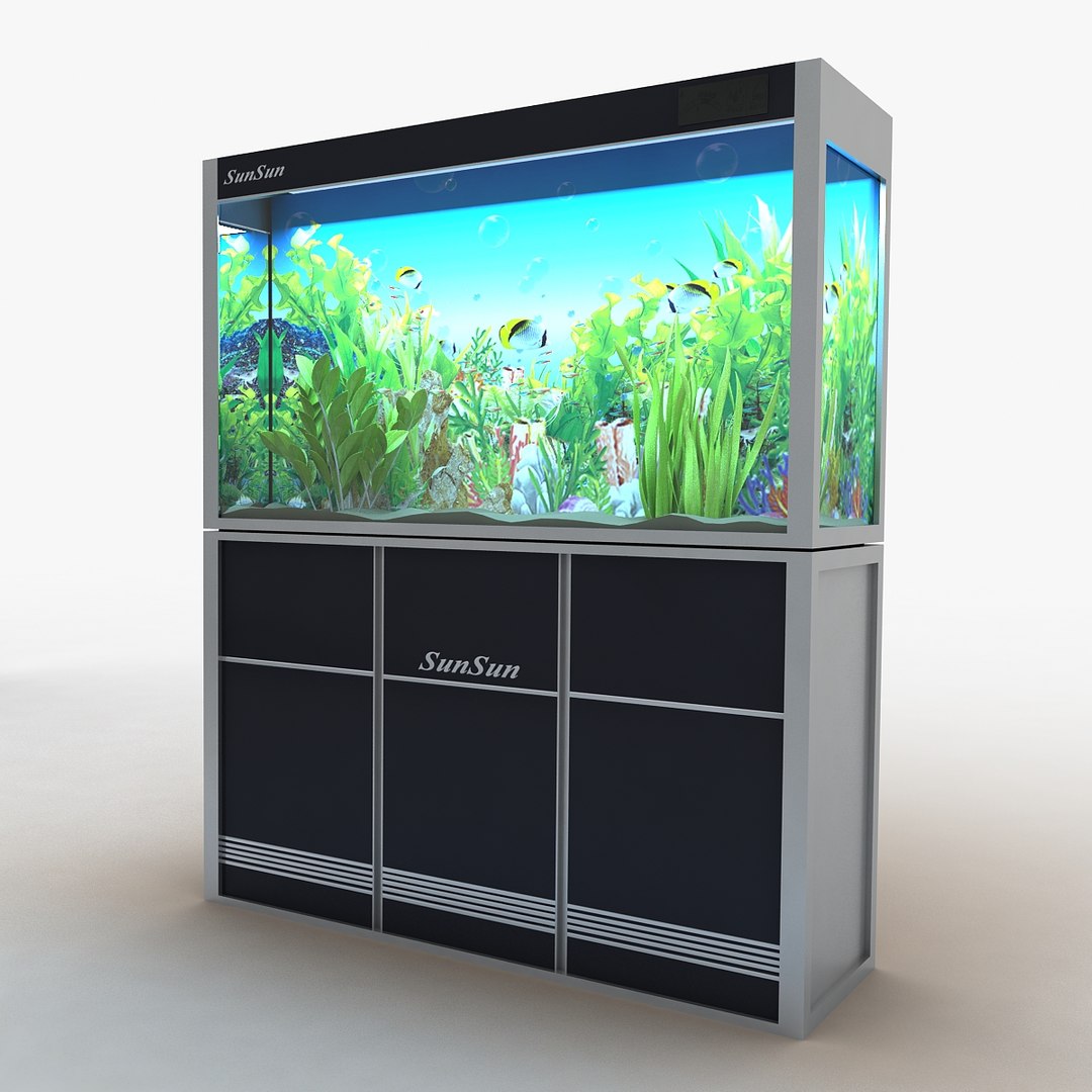 3d model of aquarium