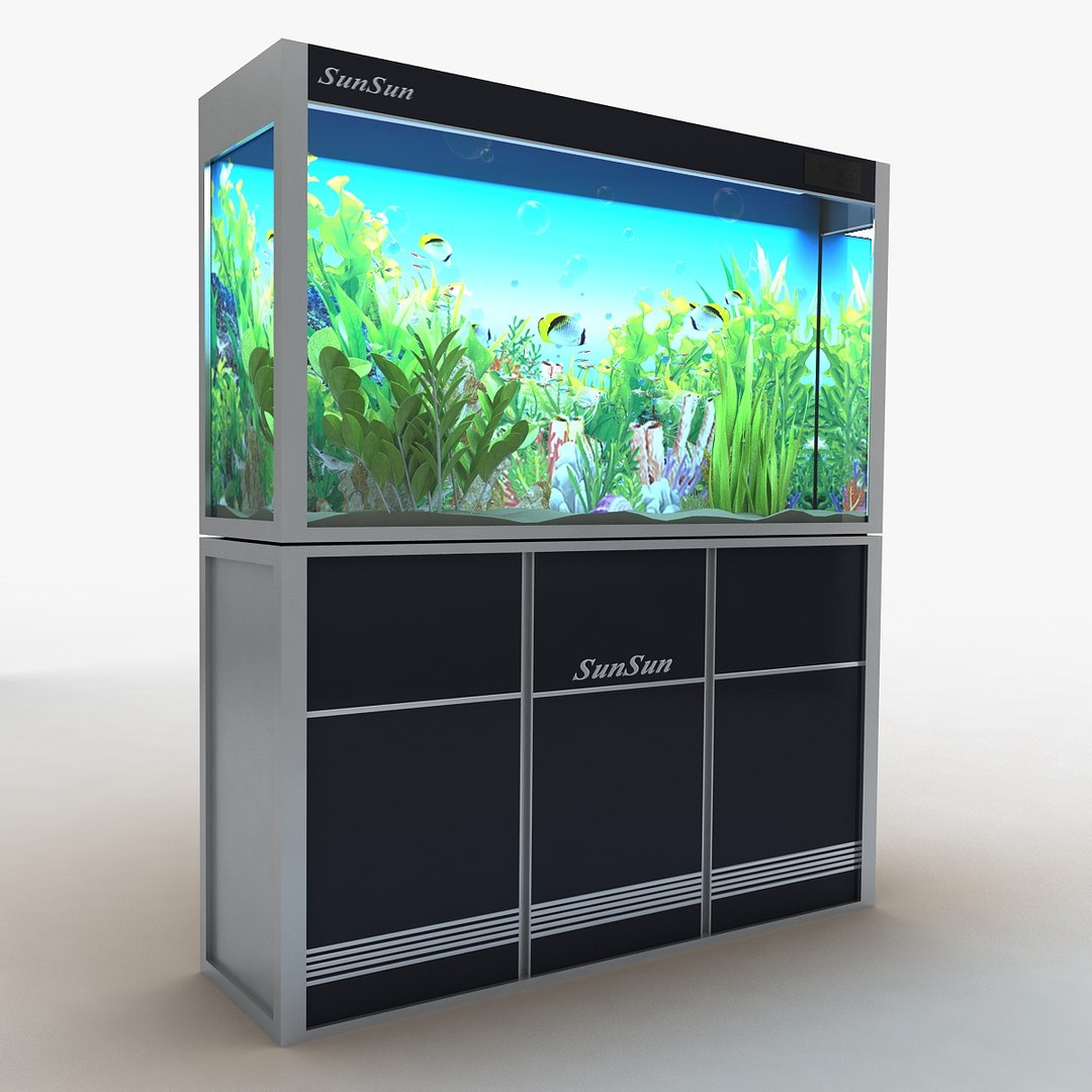 3d model of aquarium