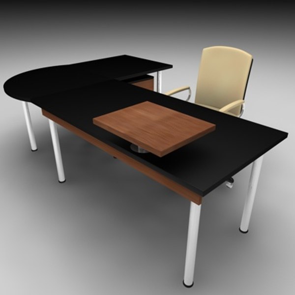 3d model office set