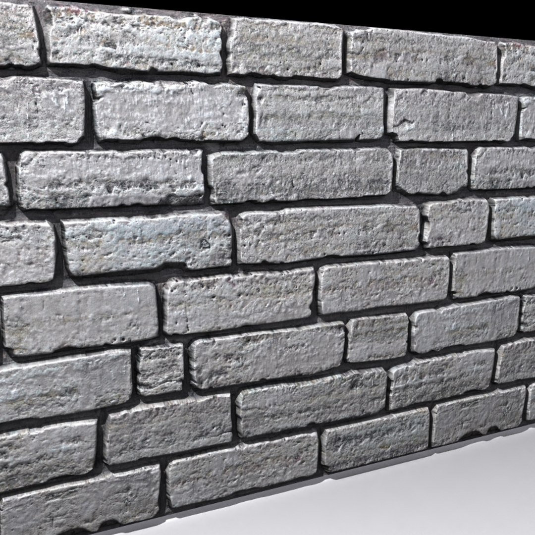 3d Brick Wall 07