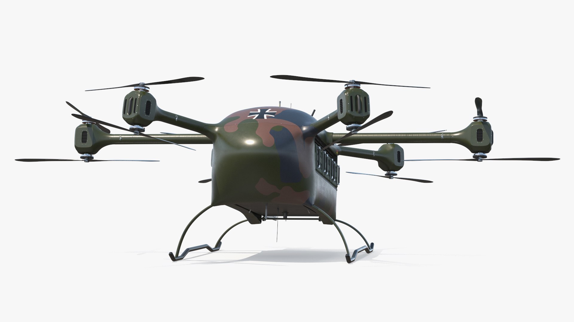 3D MEDEVAC Grille German Rescue Drone - TurboSquid 2326390