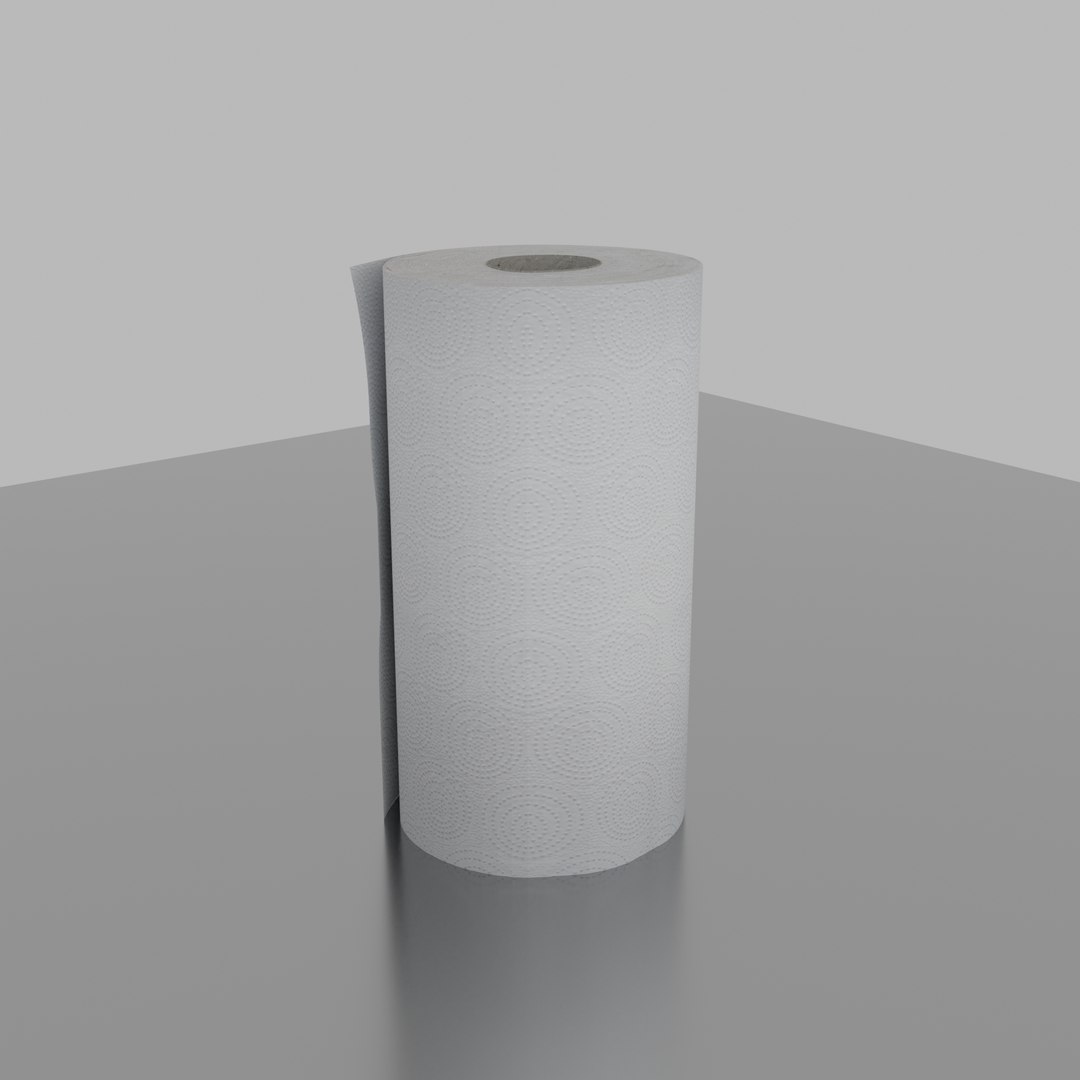 Paper Towel 3D Model - TurboSquid 1960080