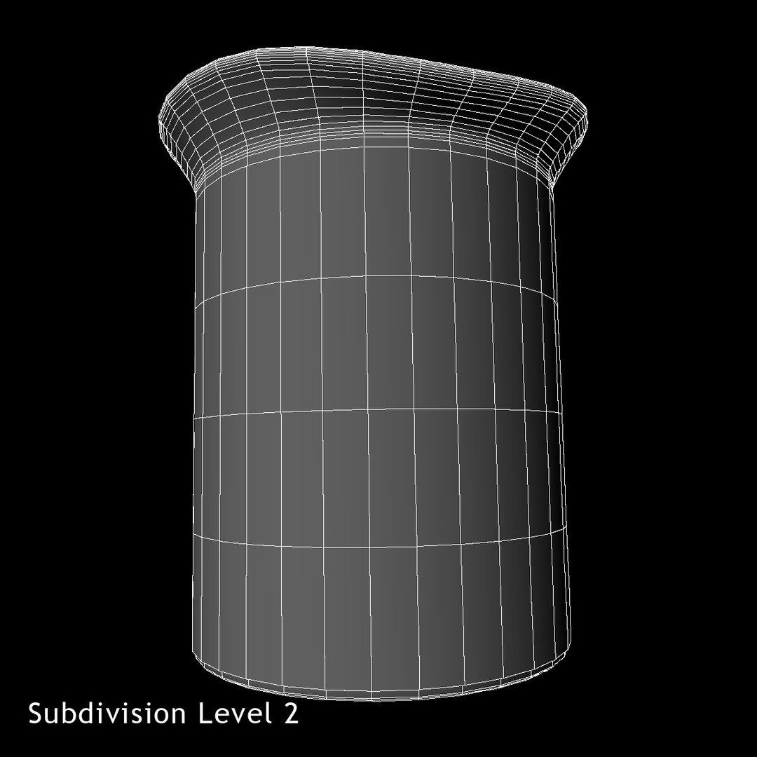 3d Model Of Laboratory Beakers