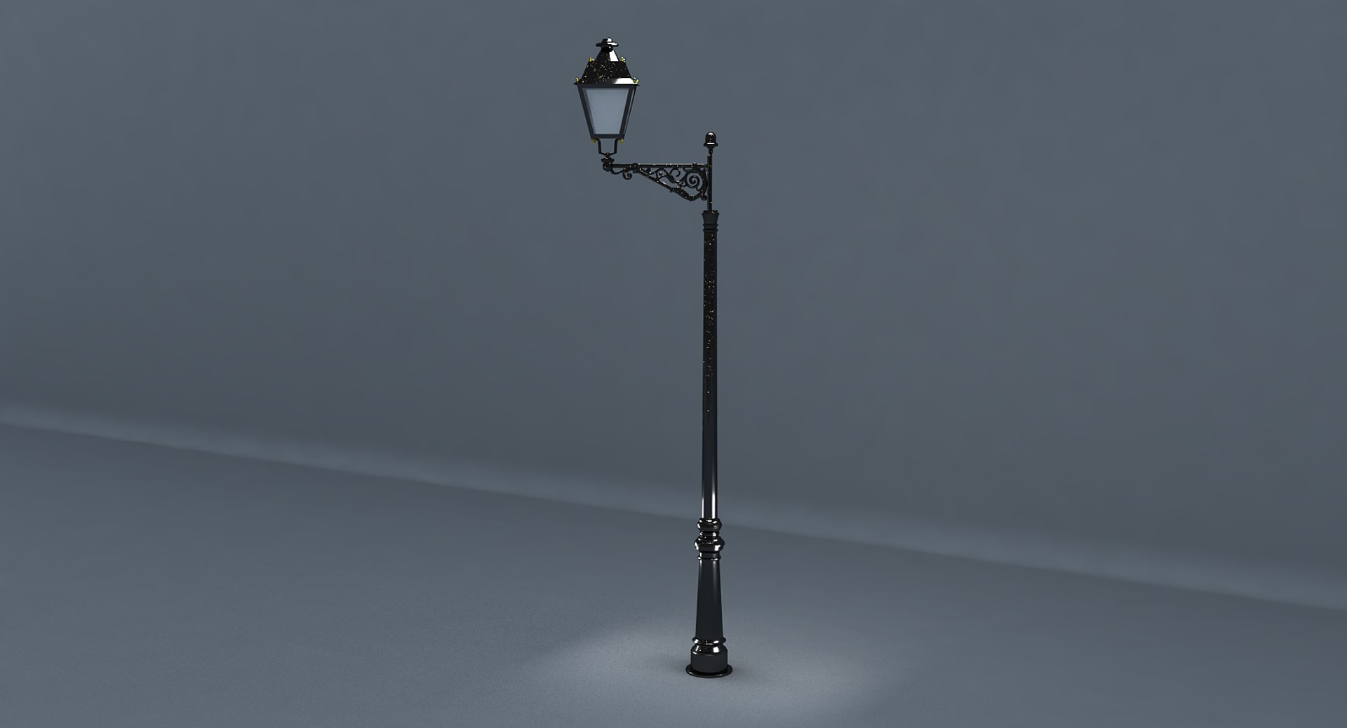 Free 3D Street Lamp Set Low-poly Model - TurboSquid 1298641