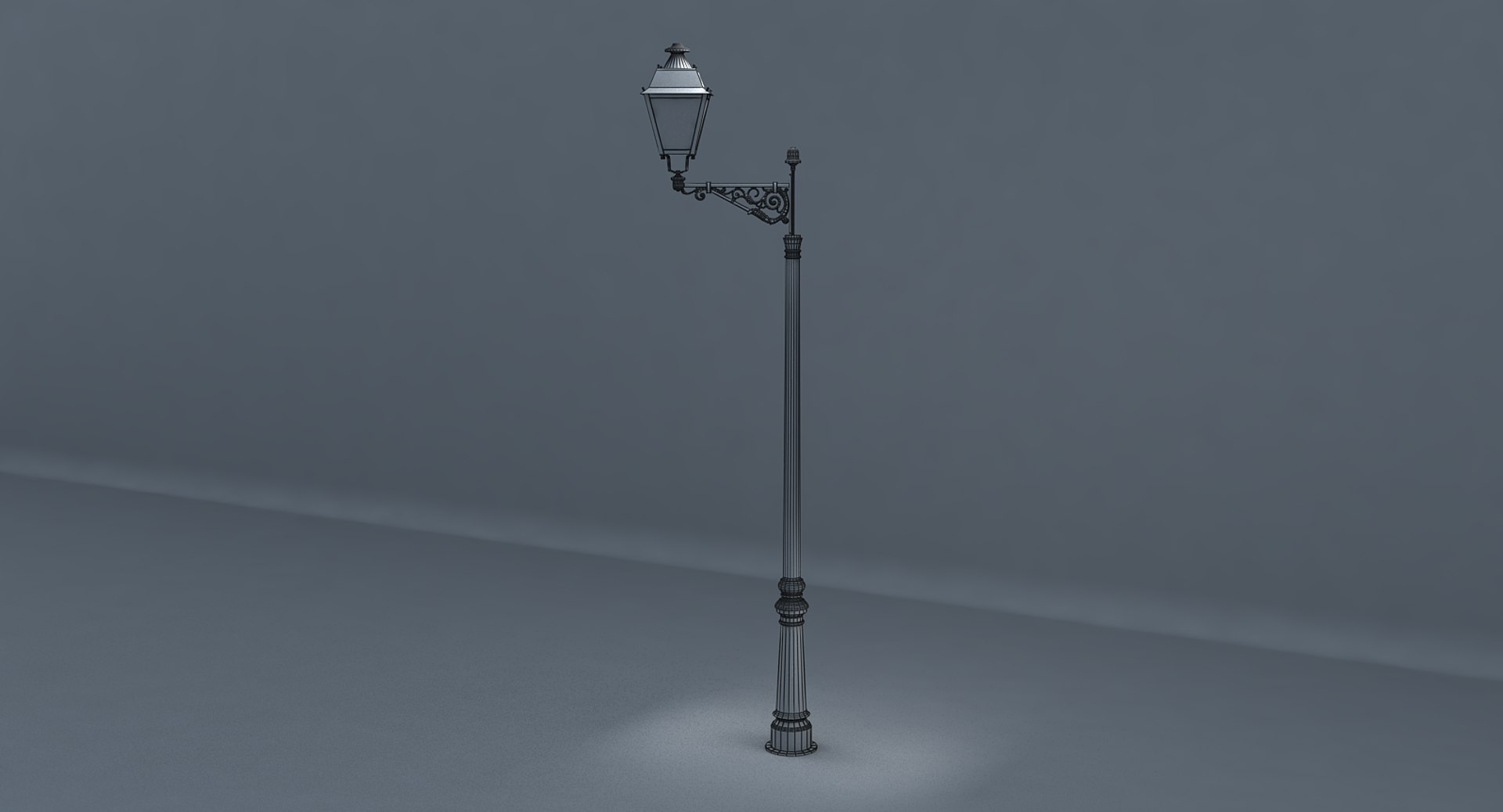 Free 3D Street Lamp Set Low-poly Model - TurboSquid 1298641