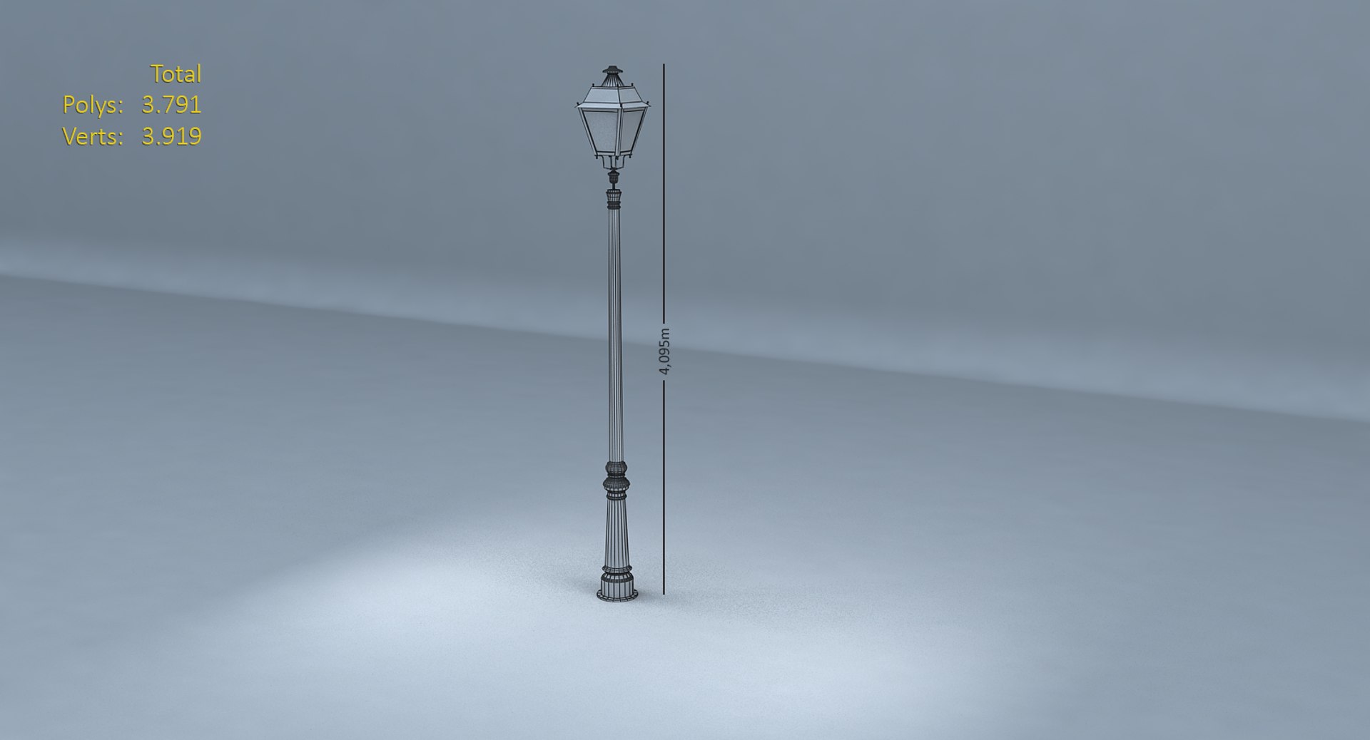 Free 3D Street Lamp Set Low-poly Model - TurboSquid 1298641