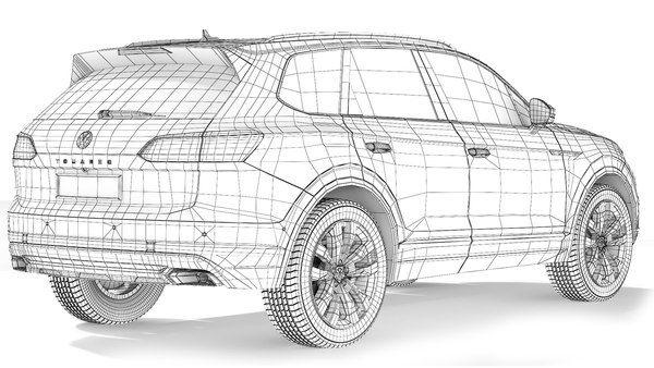3D Volkswagen Touareg 2019 - TurboSquid 2048193
