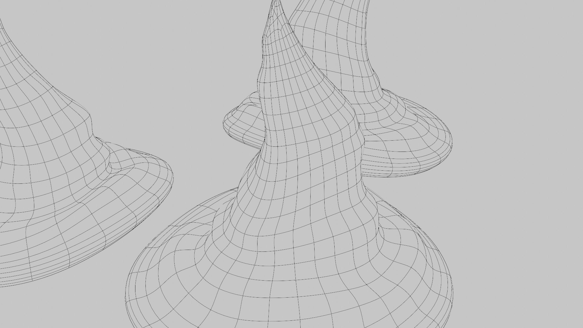 3D Model 3 Wizards And Witch Hats With Different Pbr Textures ...