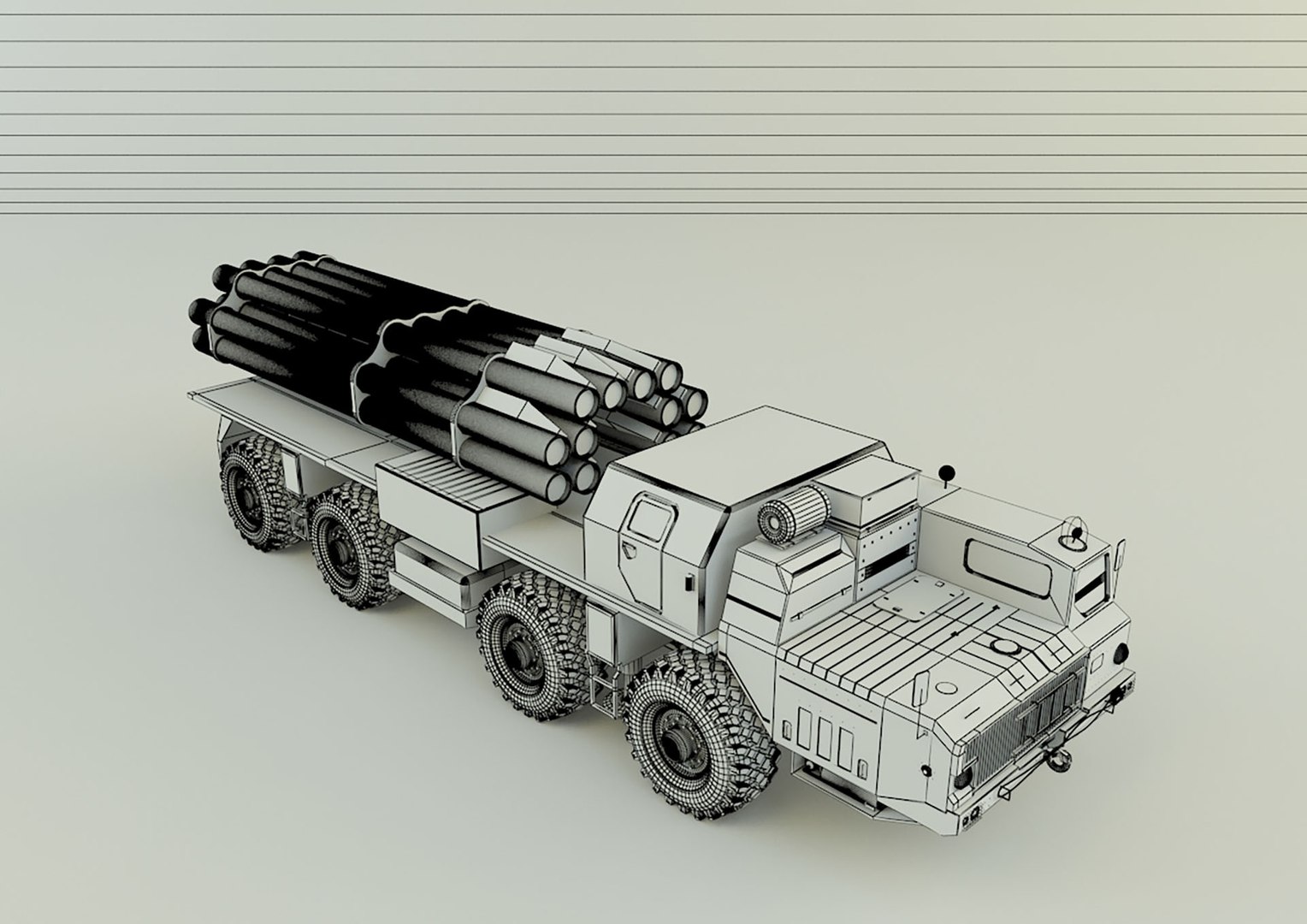 3D RZSO Smerch Russian Defense 3D Model - TurboSquid 2068728