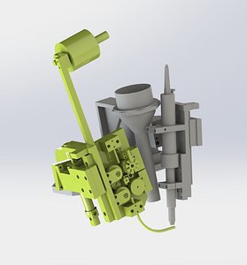 Gantry load unload mechanism 3D model - TurboSquid 1224575