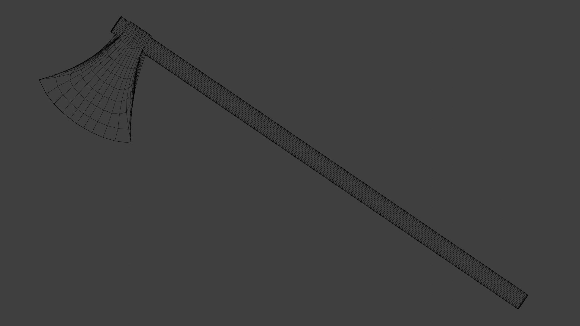 3D Felling Axe - TurboSquid 1748218