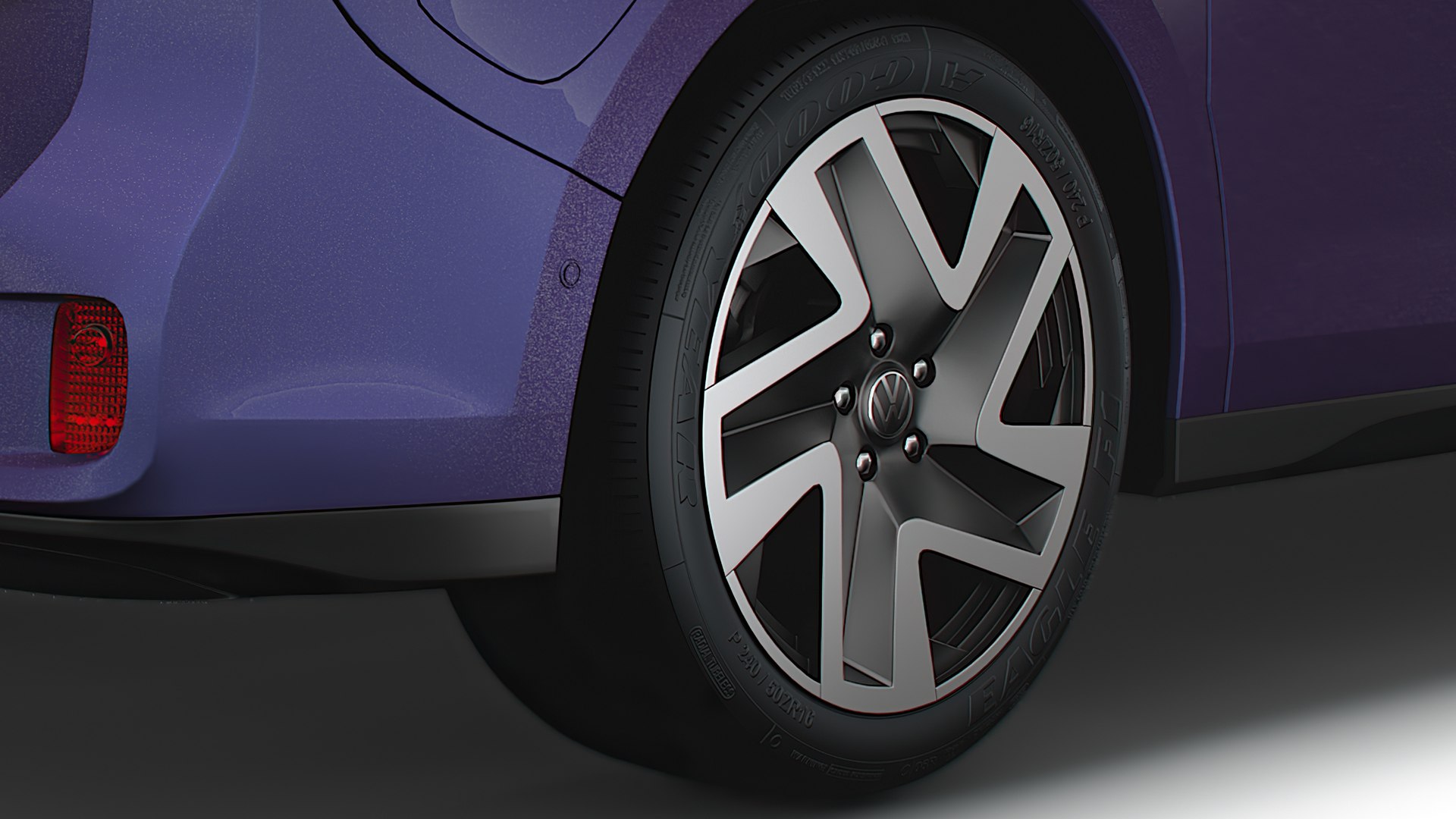 VW ID Buzz 2023 wheel 3D model - TurboSquid 2012757