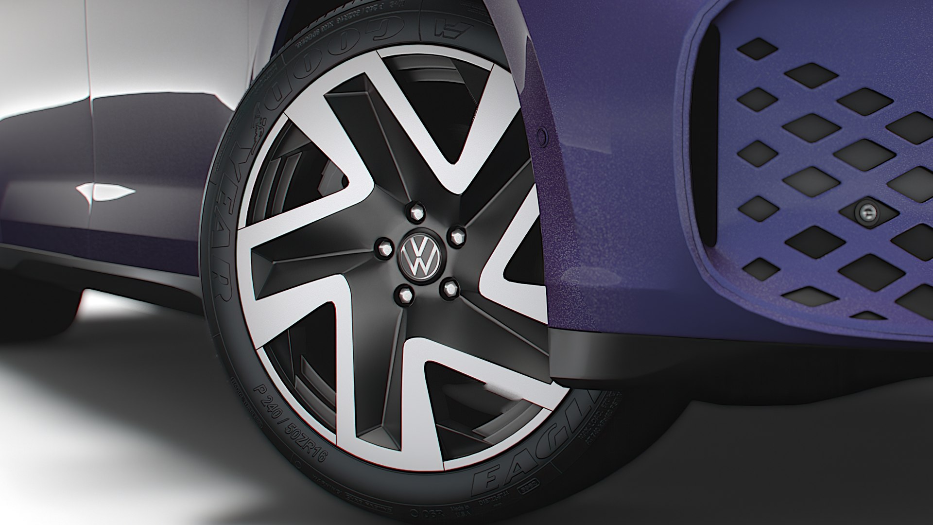 VW ID Buzz 2023 wheel 3D model - TurboSquid 2012757