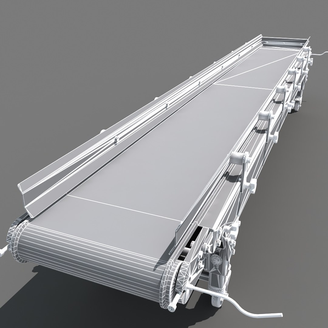 3d Model Conveyor Belts